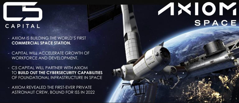 C5 Capital leads $130M Series B Funding Round for Axiom Space - C5 Capital